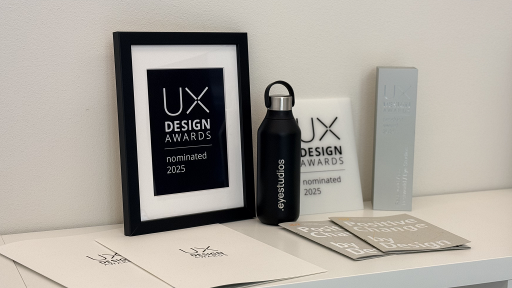 eyestudios vince gli UX Design Awards 2025 | Eye Studios